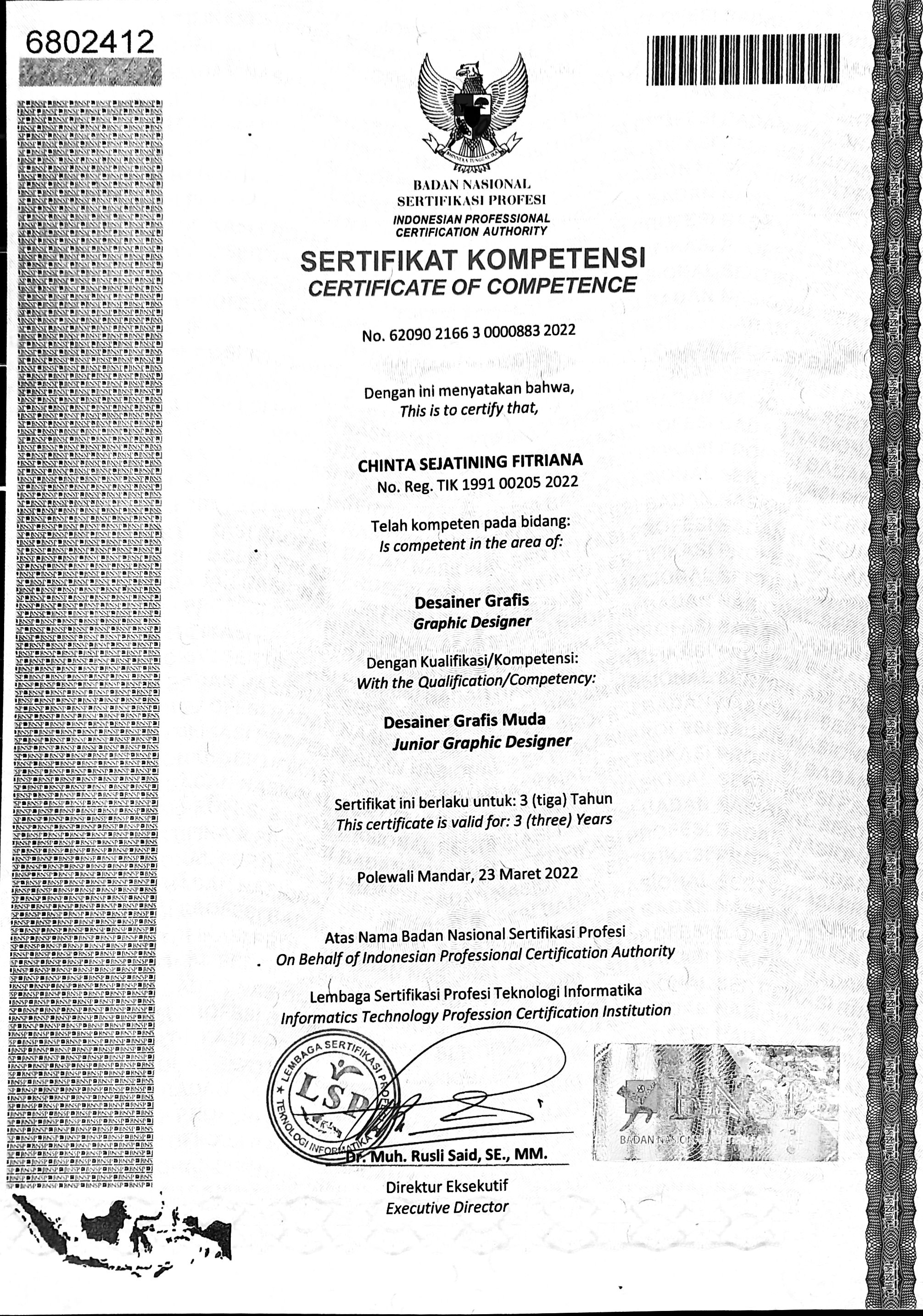 Portfolio Chinta Fitriana